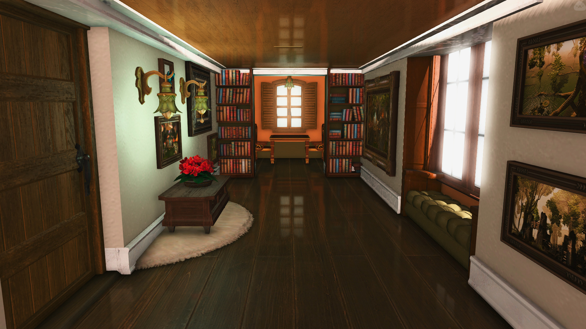 German Cottage, Hallway Sample | HOUSING SNAP